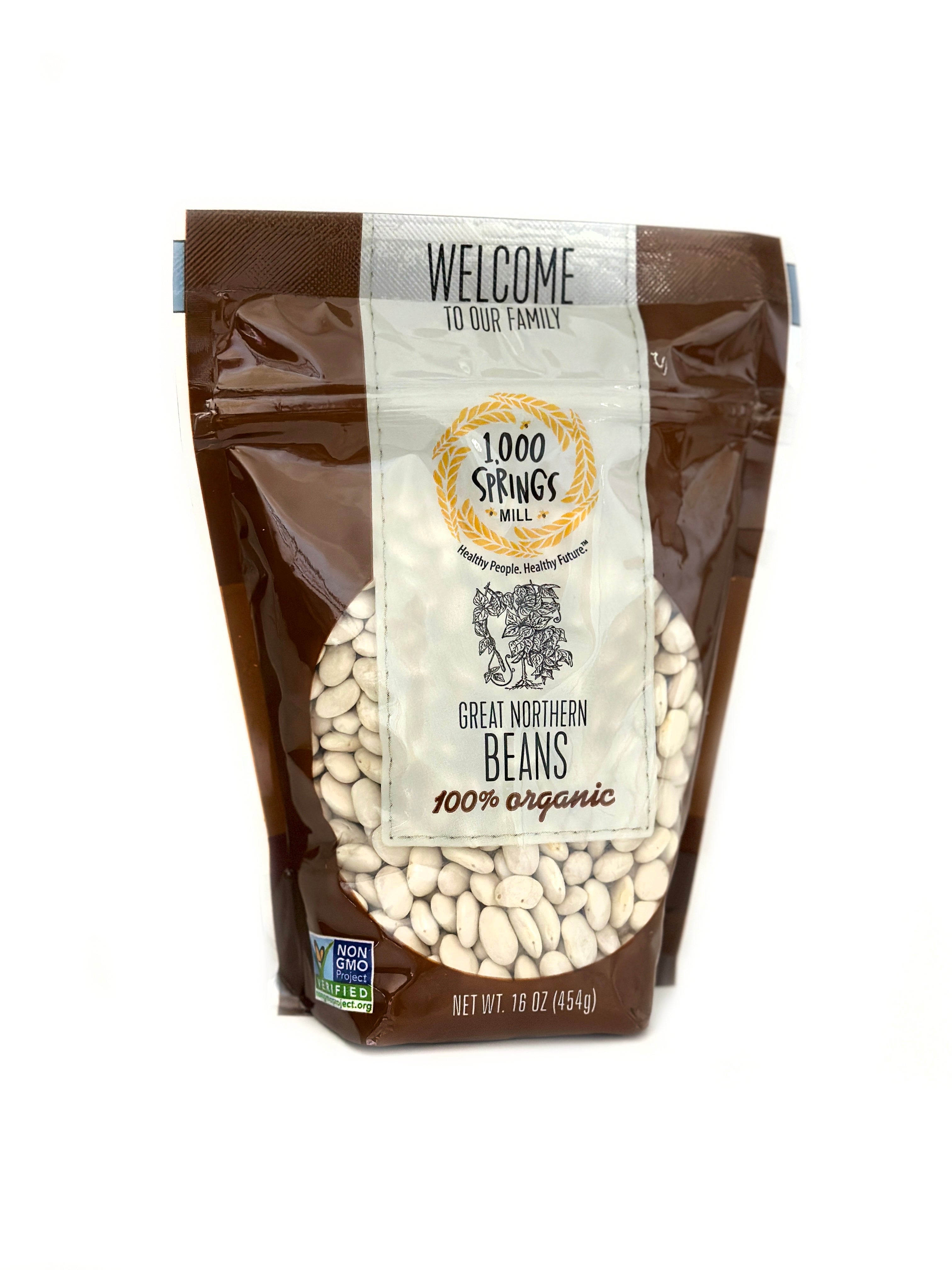 Organic Great Northern Beans – 1000 Springs Mill