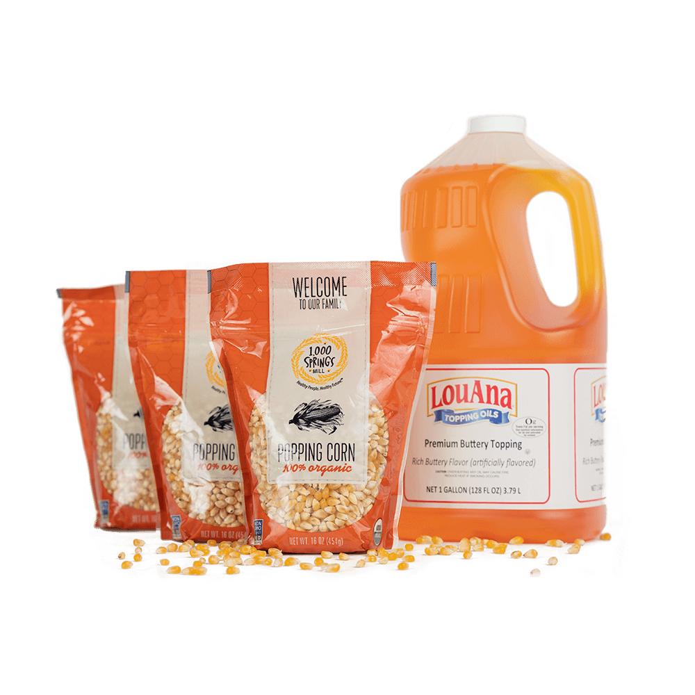 Popcorn Party Pack | Premium. Organic. Farm Fresh – 1000 Springs Mill