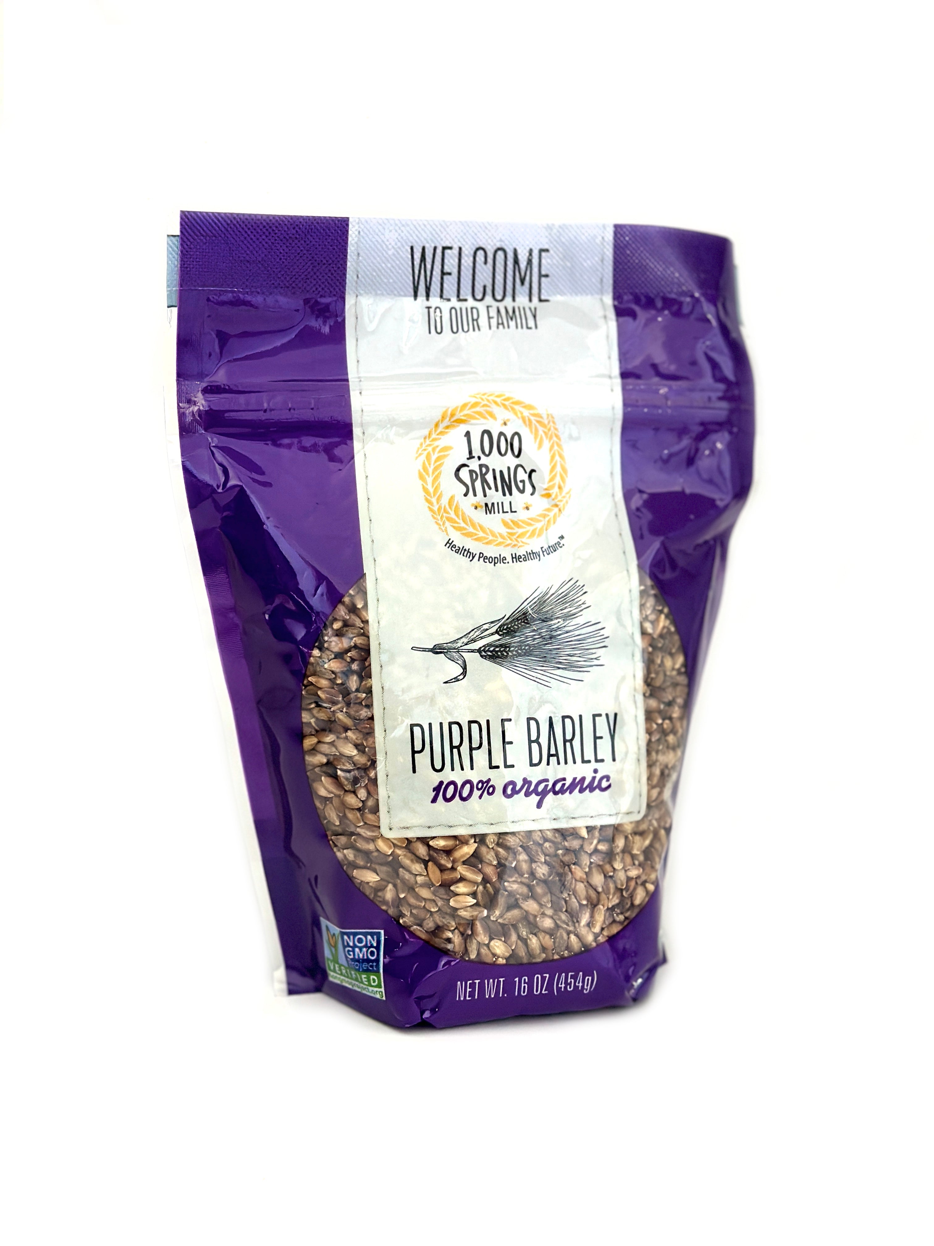 Organic Purple Barley – 1000 Springs Mill
